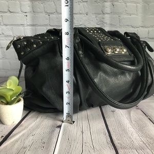 MG Collection | Bags | Womens Black Handbag Large With Rhinestones ...